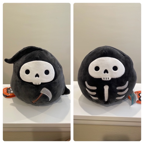 Squishmallows | Other | Nwt 8 Otto The Grim Reaper Stix Halloween ...